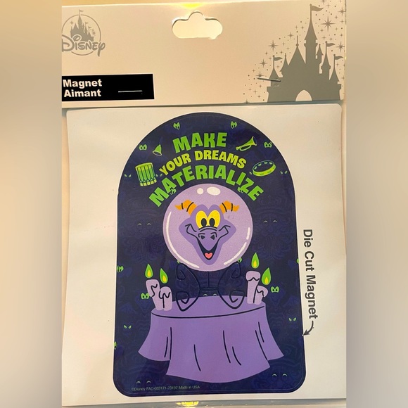 Disney | Accessories | Disney Figment Magnet Make Your Dreams ...